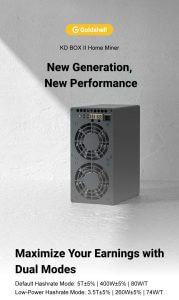 KD BOX II - Goldshell Official