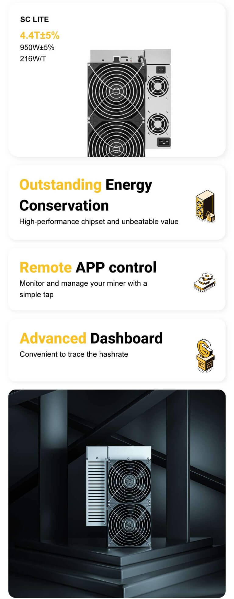 SC LITE - Goldshell Official