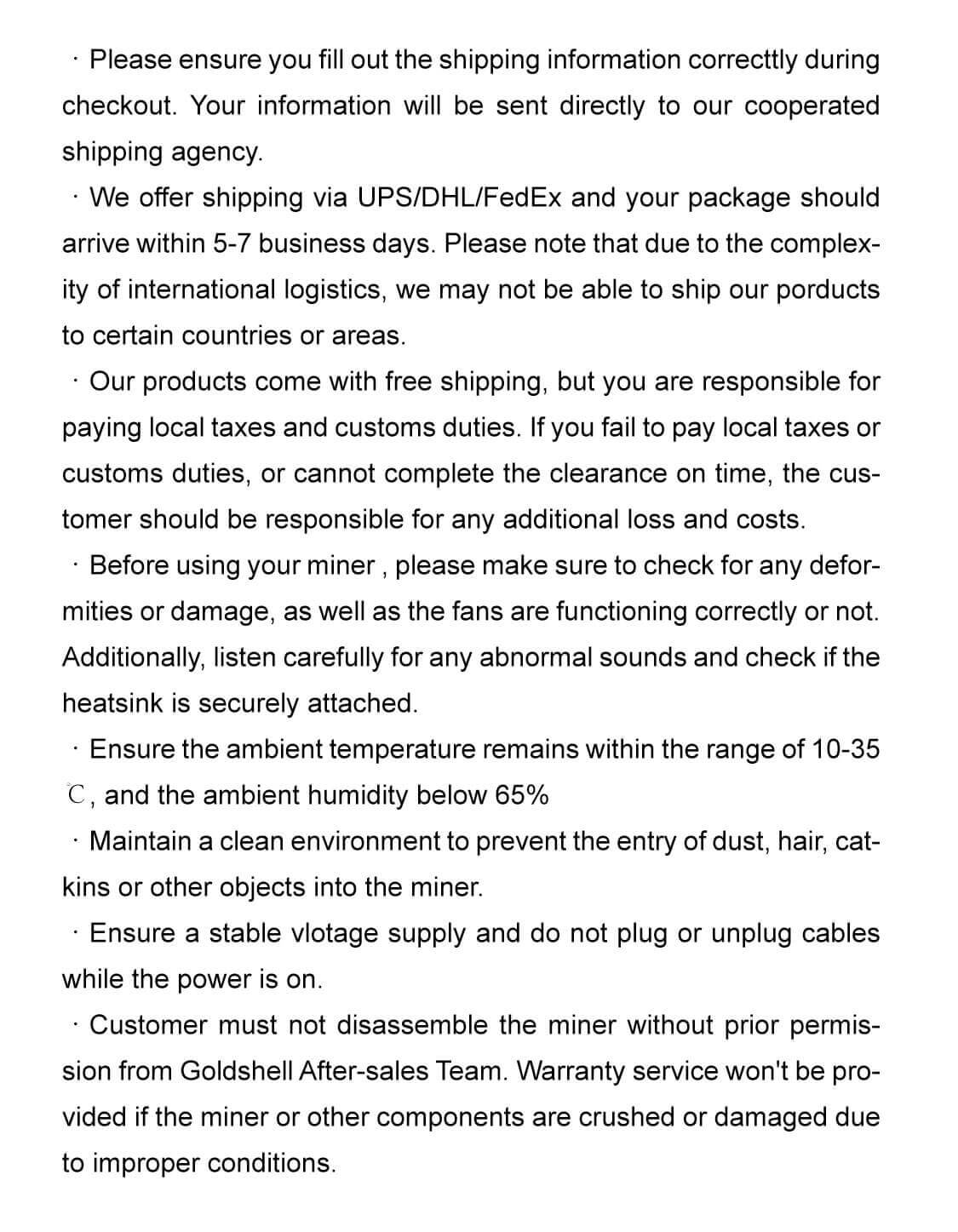 SC5 PRO - Goldshell Official