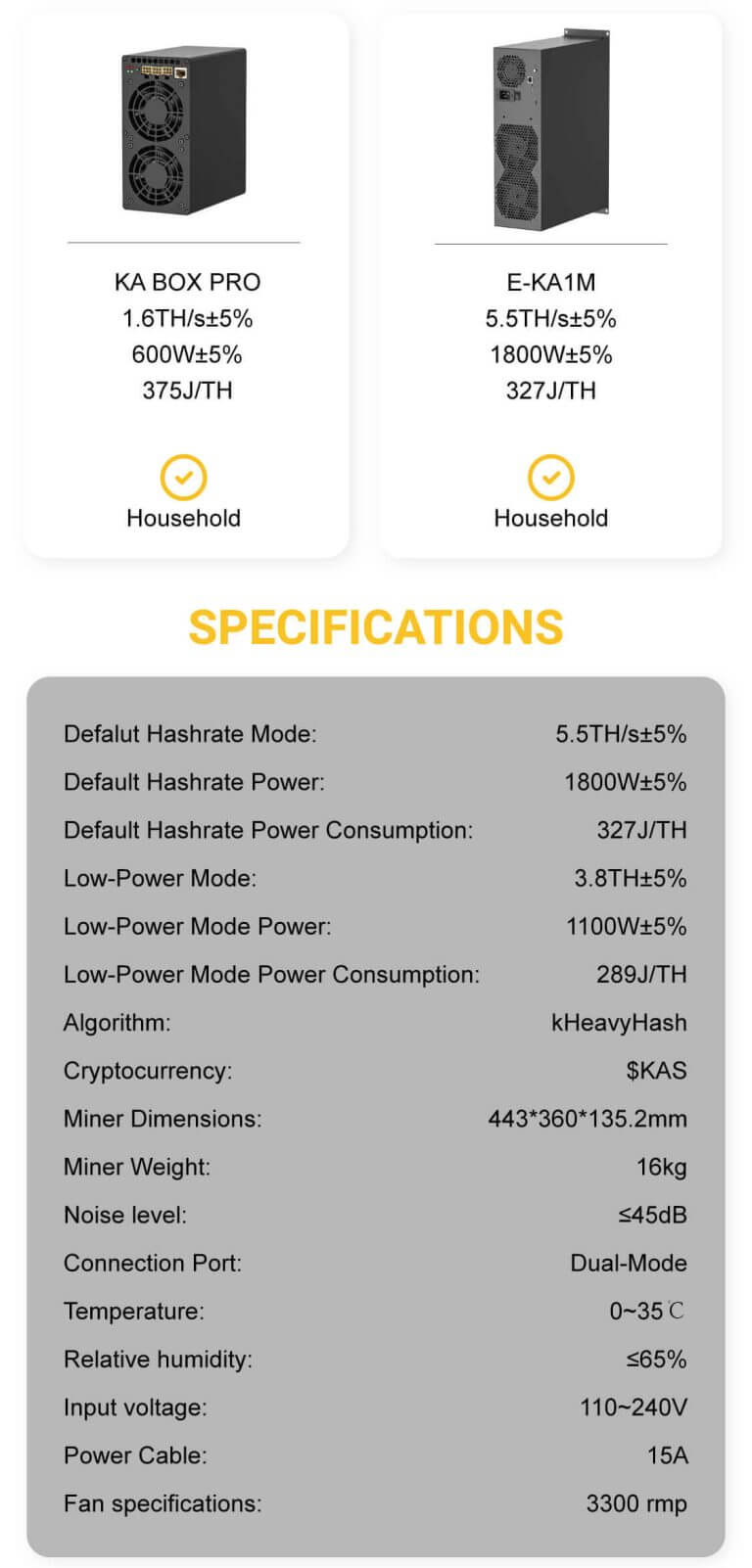 E-KA1M - Goldshell Official