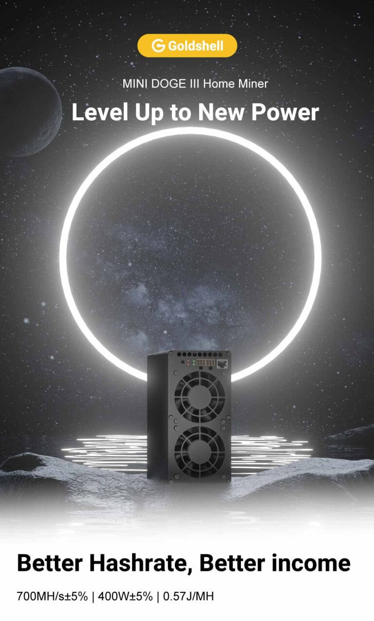 MINI DOGE III - Goldshell Official