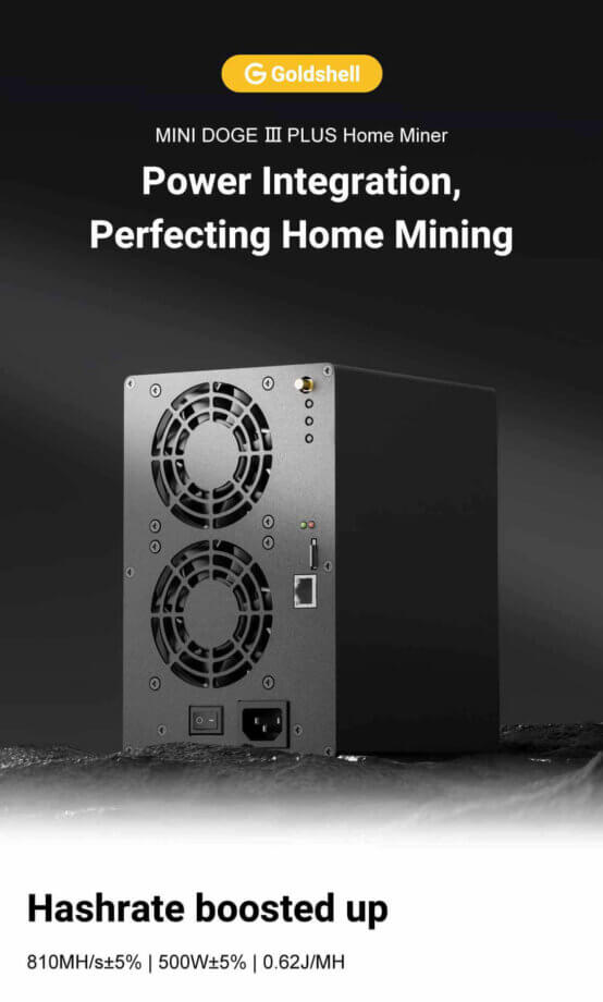 MINI DOGE III PLUS - Goldshell Official