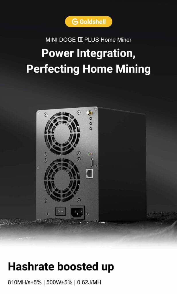 MINI DOGE III PLUS - Goldshell Official