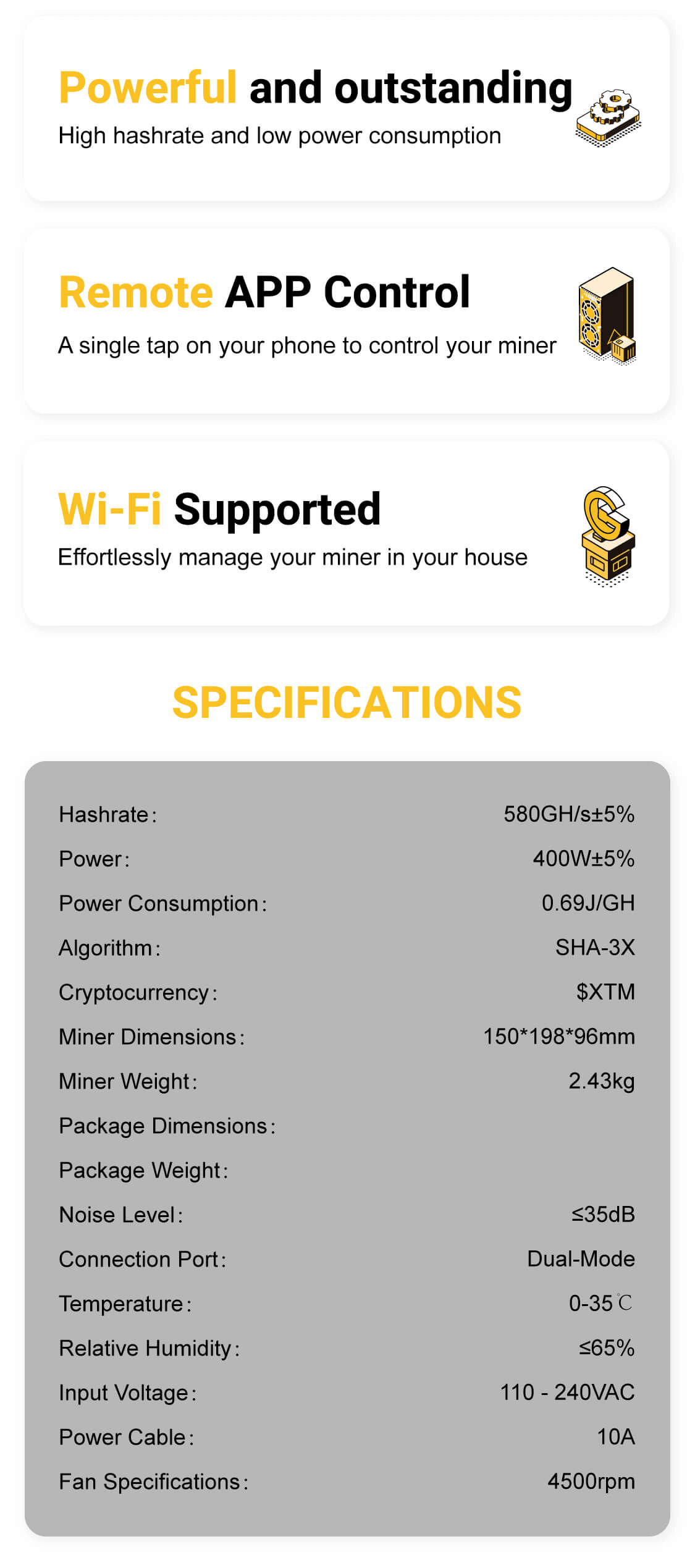 Goldshell unveils a new BOX-form miner for the Tari Network (XTM) - Goldshell Official