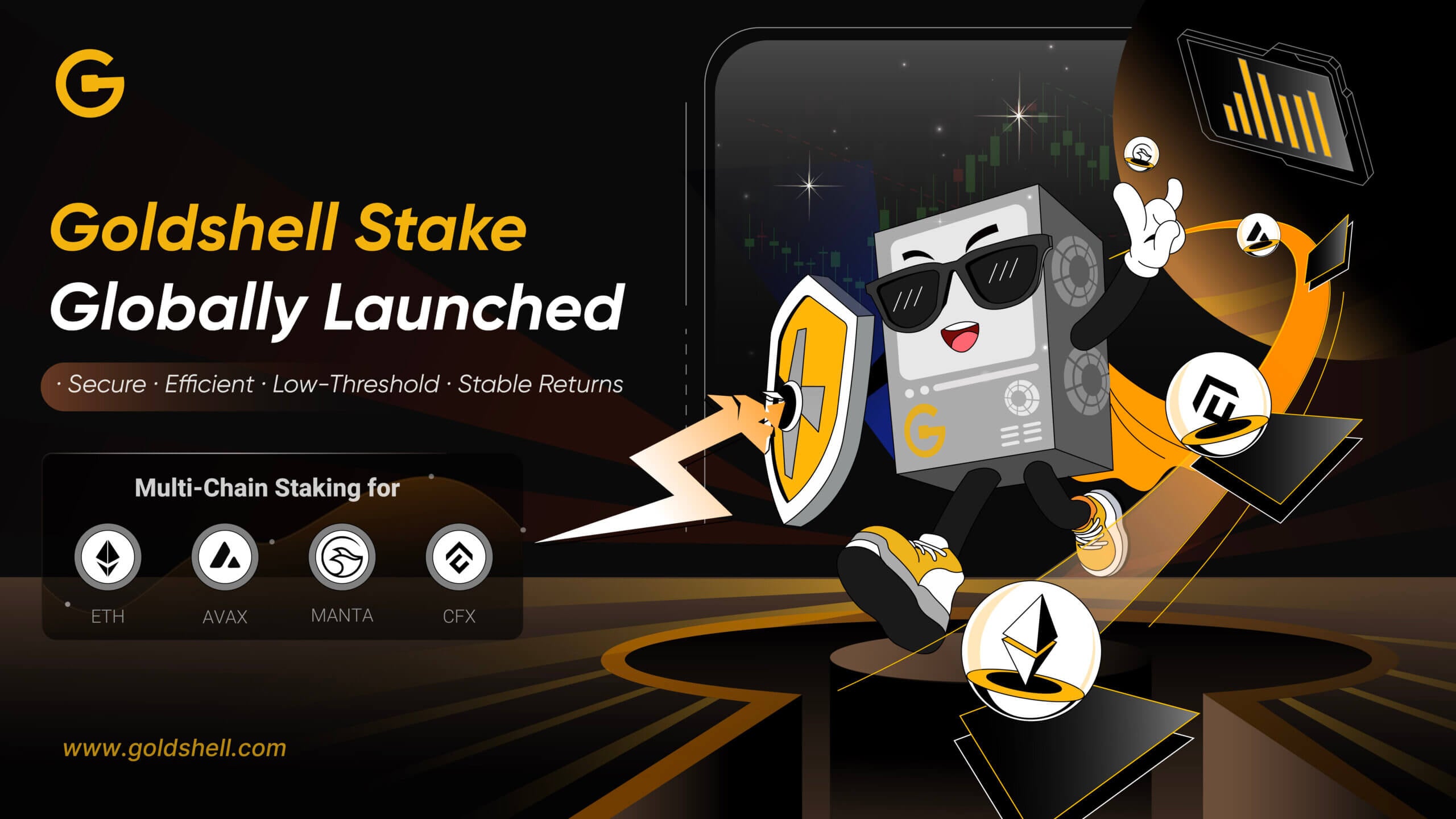 Goldshell Officially Launches Staking Business, Building a New ...